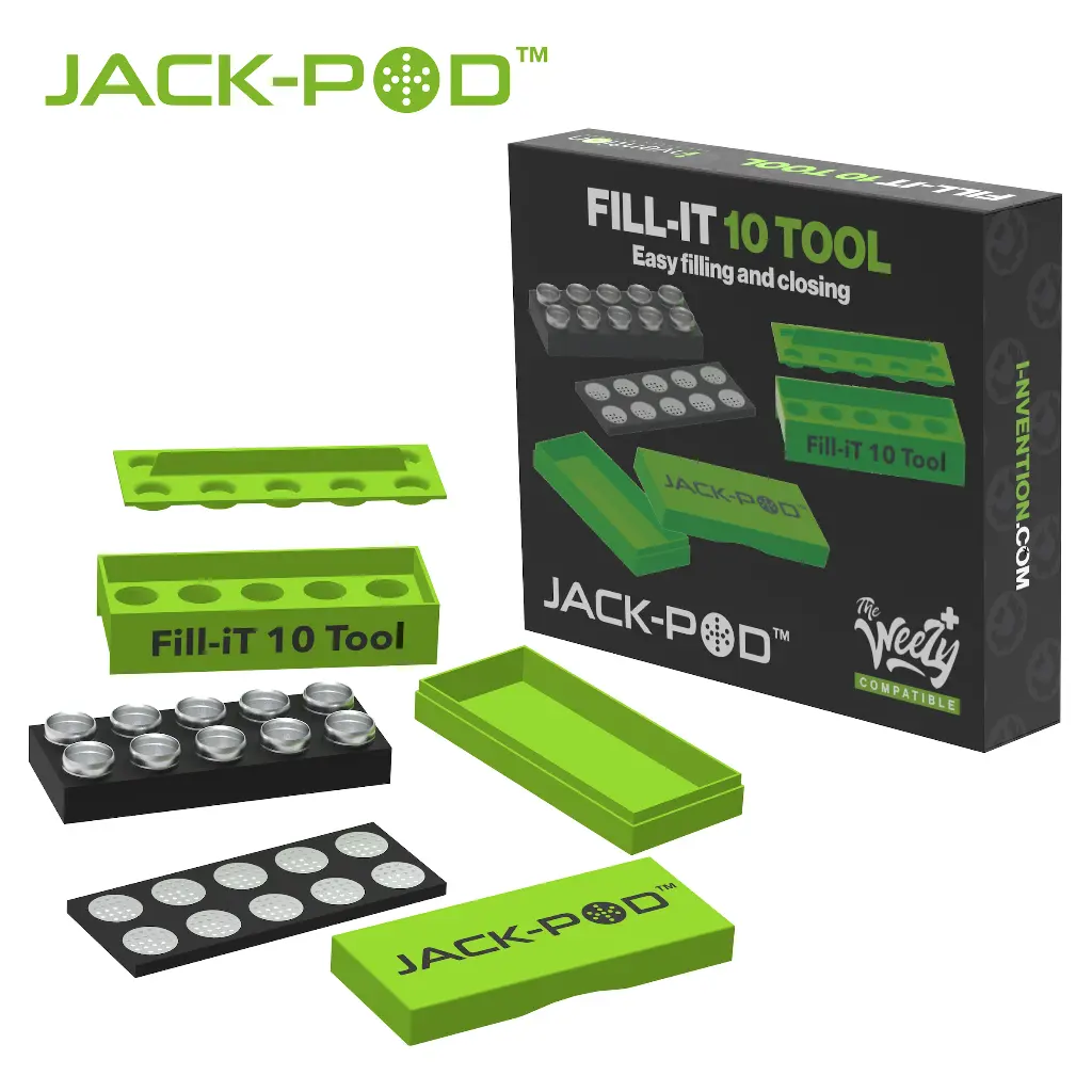 Fill-iT 10 Tool - Incl. 10 Jack-Pods | i-nvention webshop