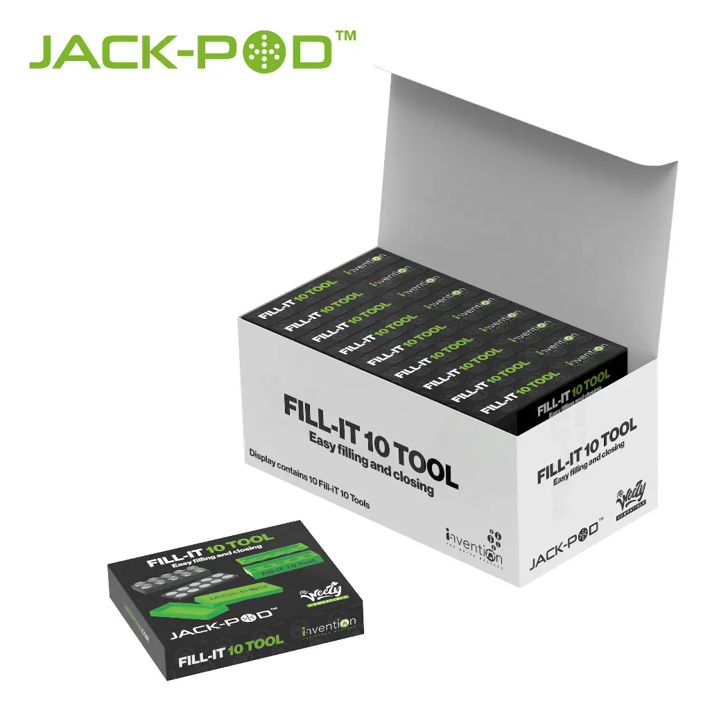 Fill-iT 10 Tool - Incl. 10 Jack-Pods | i-nvention webshop